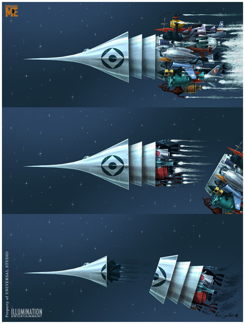 eric guillon: Gru's car