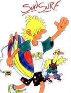 Solo Quince Minutos.com: Sun Surf: Mark was here