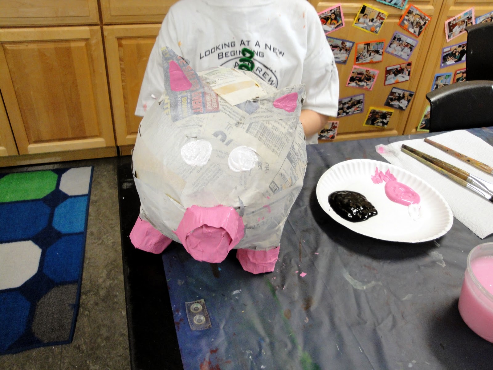 6th Grade Paper Mache Pigs | Mrs. Hood's Art Room