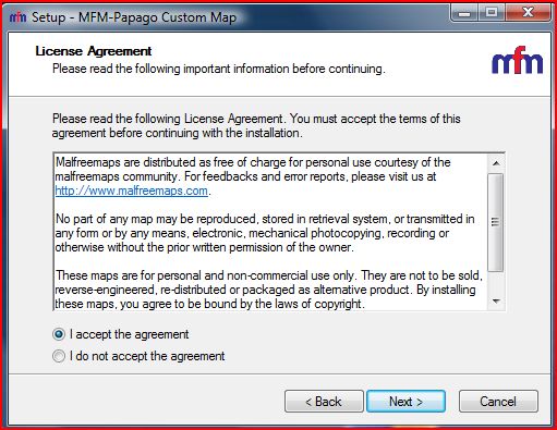 MFM Papago Map install guide on Holux & Papago GPS: MFM Papago Map ...