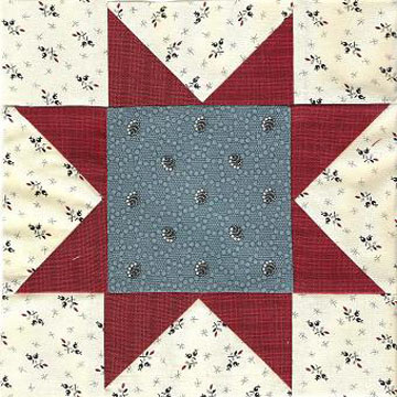 Civil War Quilts: 2 North Stars Finished Right Away