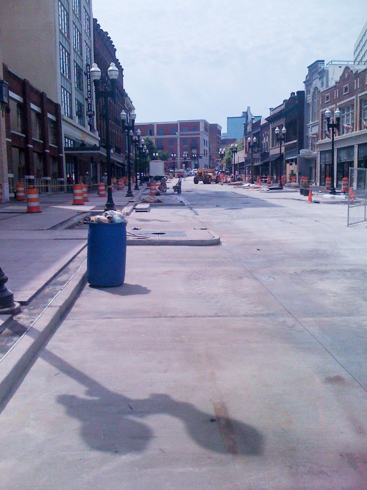 100 Block Construction: June 2010