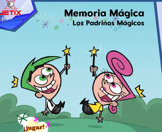JUEGOS DE LOS PADRINOS MAGICOS - MEMORIA MAGICA JUEGOS DE LOS PADRINOS MAGICOS - MEMORIA MAGICA