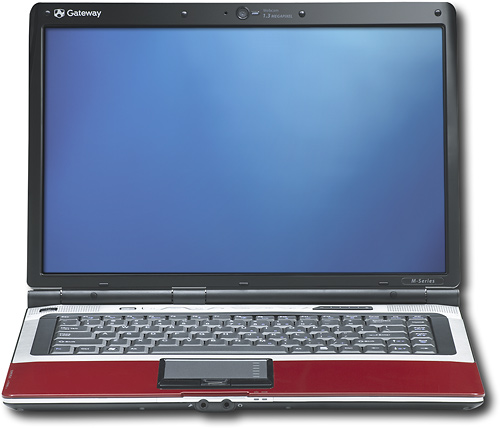 branded computer technologies: gateway laptop red images