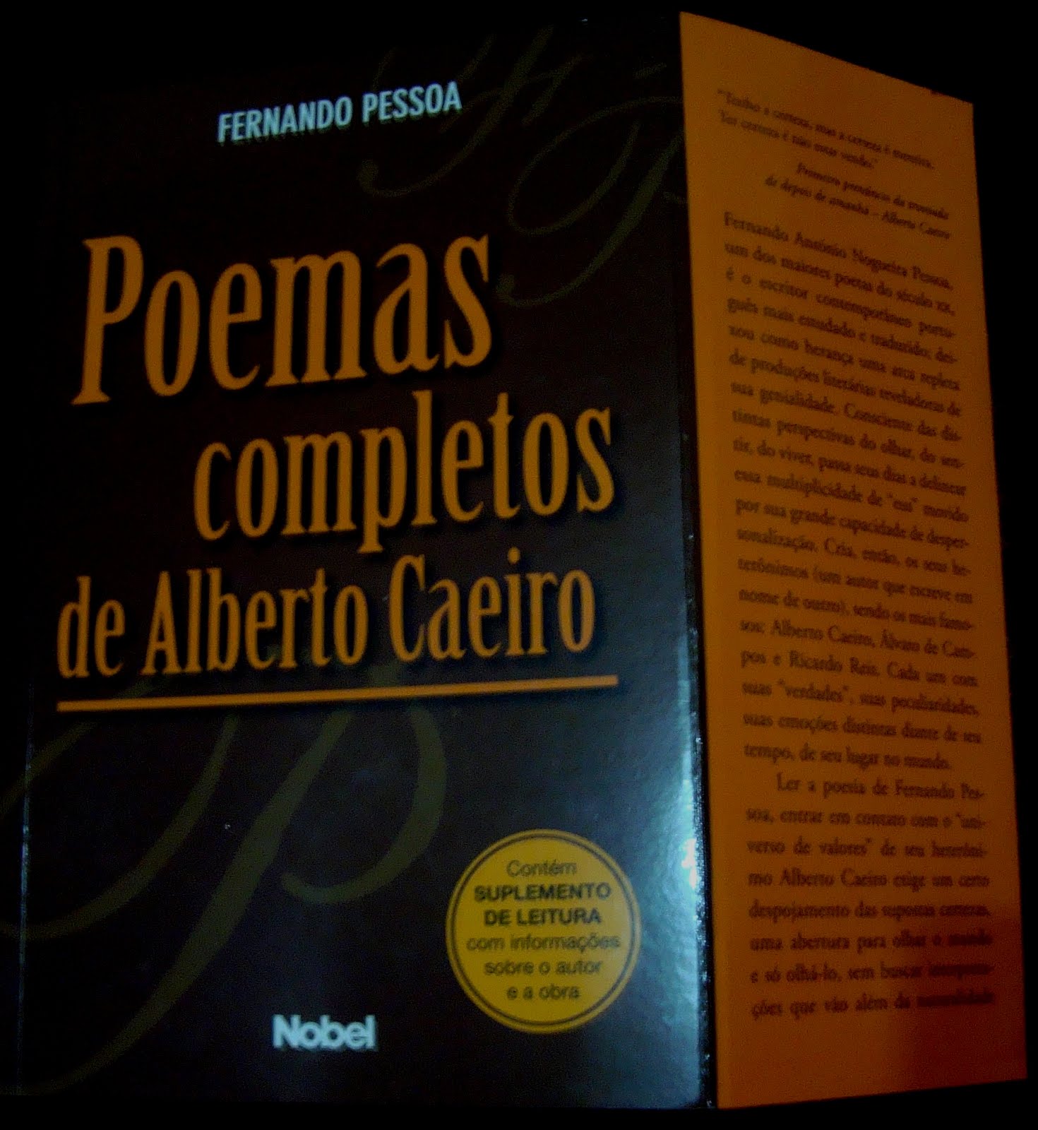 .: Poemas completos de Alberto Caeiro-Fernando Pessoa /2h entre Cinema ...