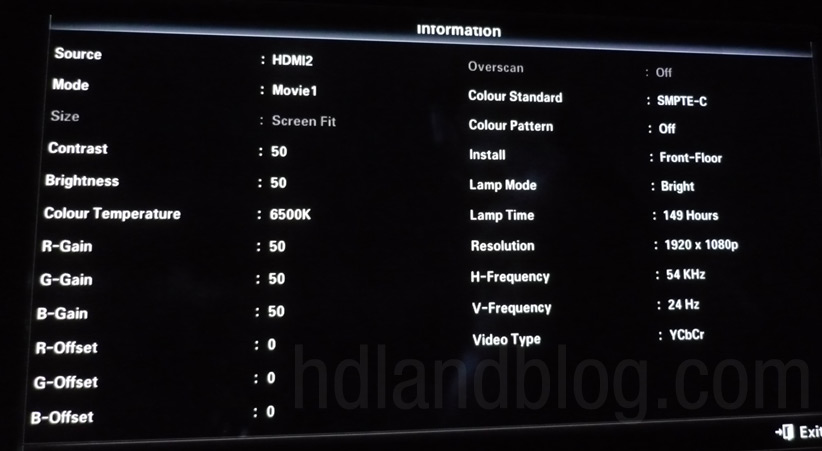 Samsung SP-A8000 test