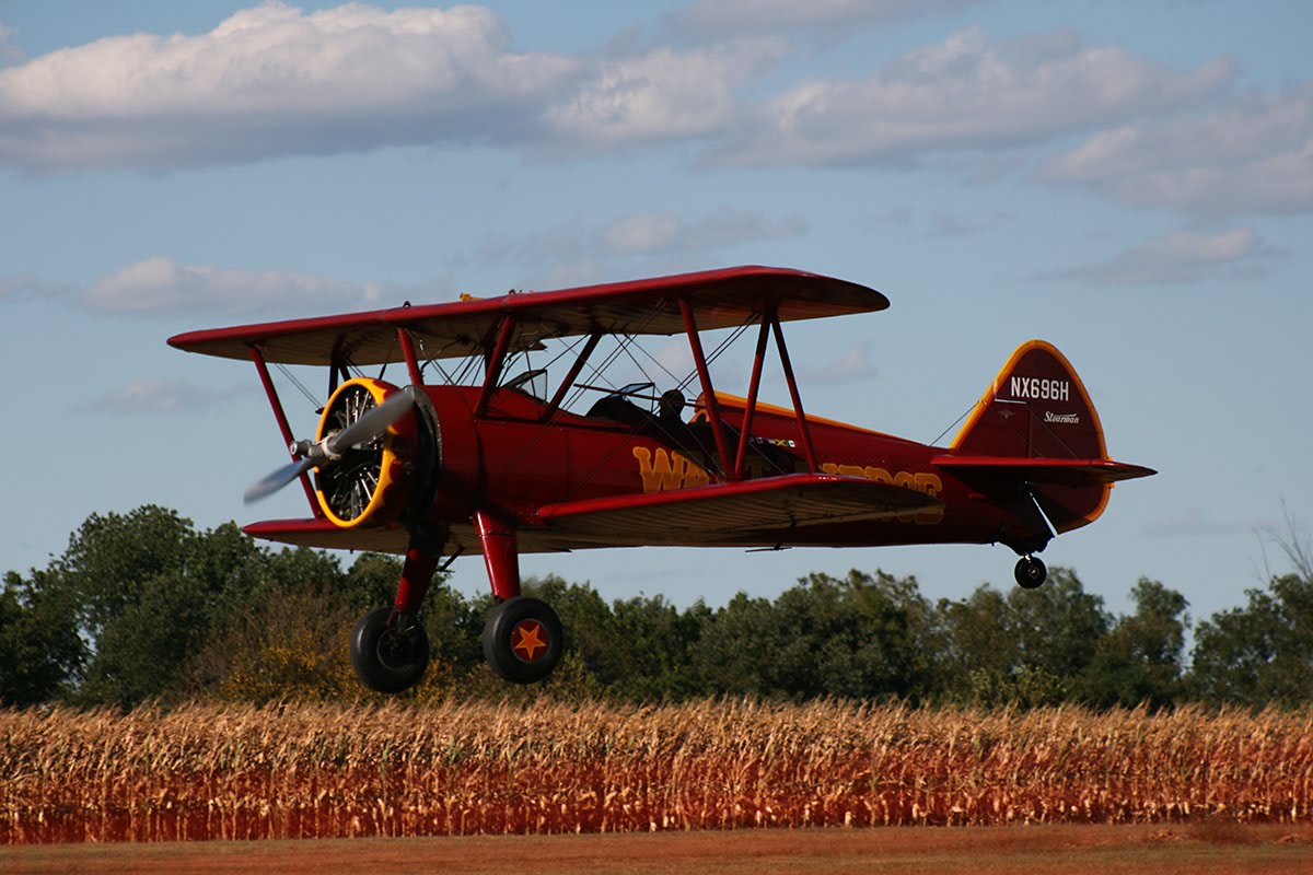 A mile of runway will take you anywhere.: 2010 Red Stewart Airshow