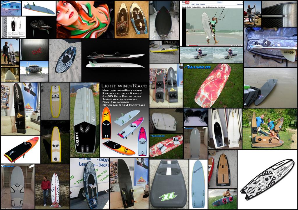 A good mix of Creativity: Kite Race Board