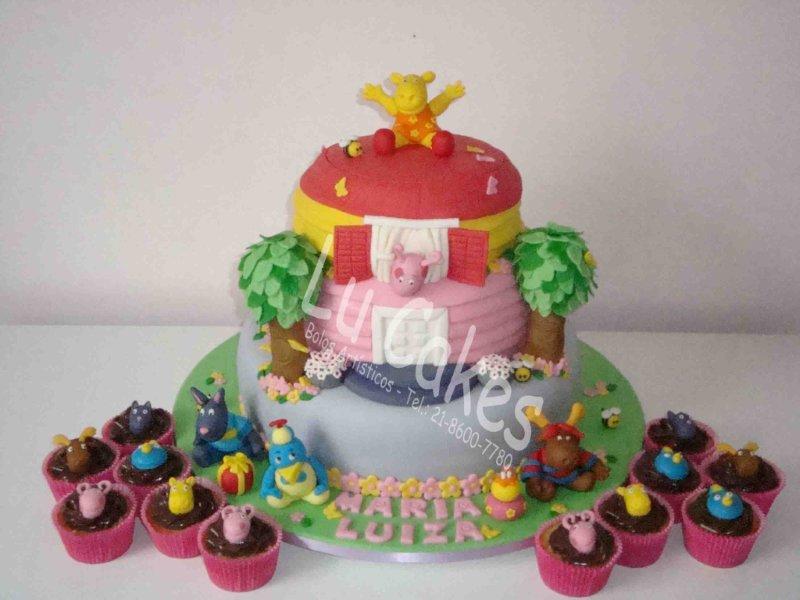 Lu Cakes - Bolos Artísticos: Bolo Backyardigans