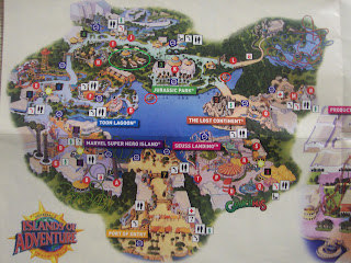 New Universal park map - Orlando Theme Park News