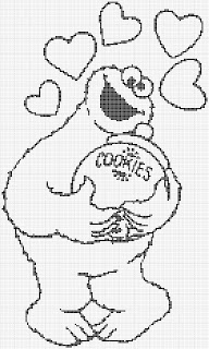 Cro Knit Inspired Creations By Luvs2knit: Sesame Street Cookie Monster ...