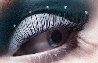 Eye Lash Bling - Peeper Glamour - The Beading Gem's Journal