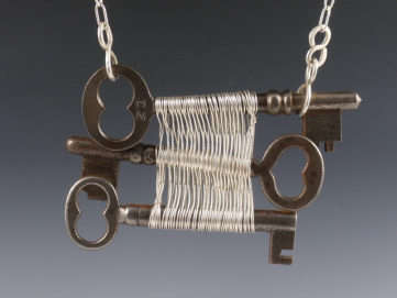 Captured Keys - Wire Woven Designs by Original Sin Jewelry / The ...