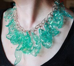 Recycled Plastic Water Container Jewelry Inspirations and Tutorials ...
