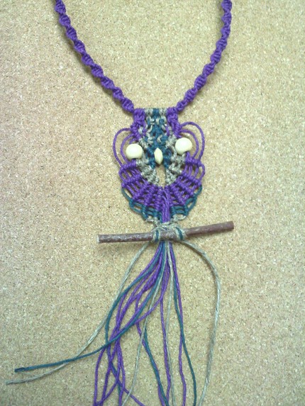 Knotty and Nyce's Awesome Macrame Pendant Jewelry / The Beading Gem
