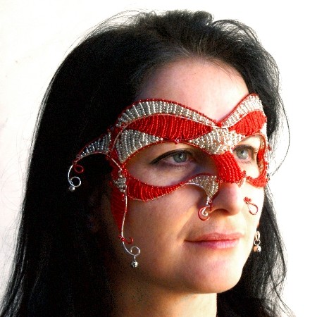 Amazing Wire Wrapped Beaded Masks - The Beading Gem's Journal