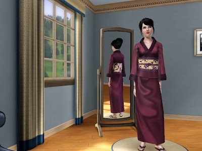 The Sims 3 Info JP: Japanese Kimono by Fortuna