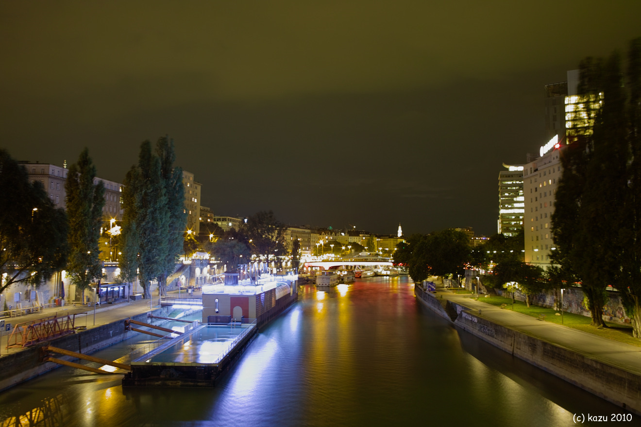 Fascination: Donau canal, Vienna, Austria