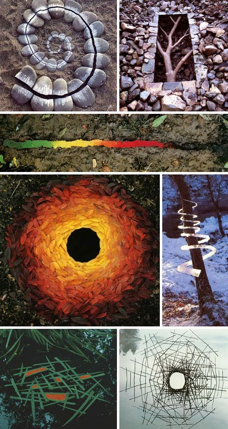 Land art: Andy Goldsworthy Jim Denevan