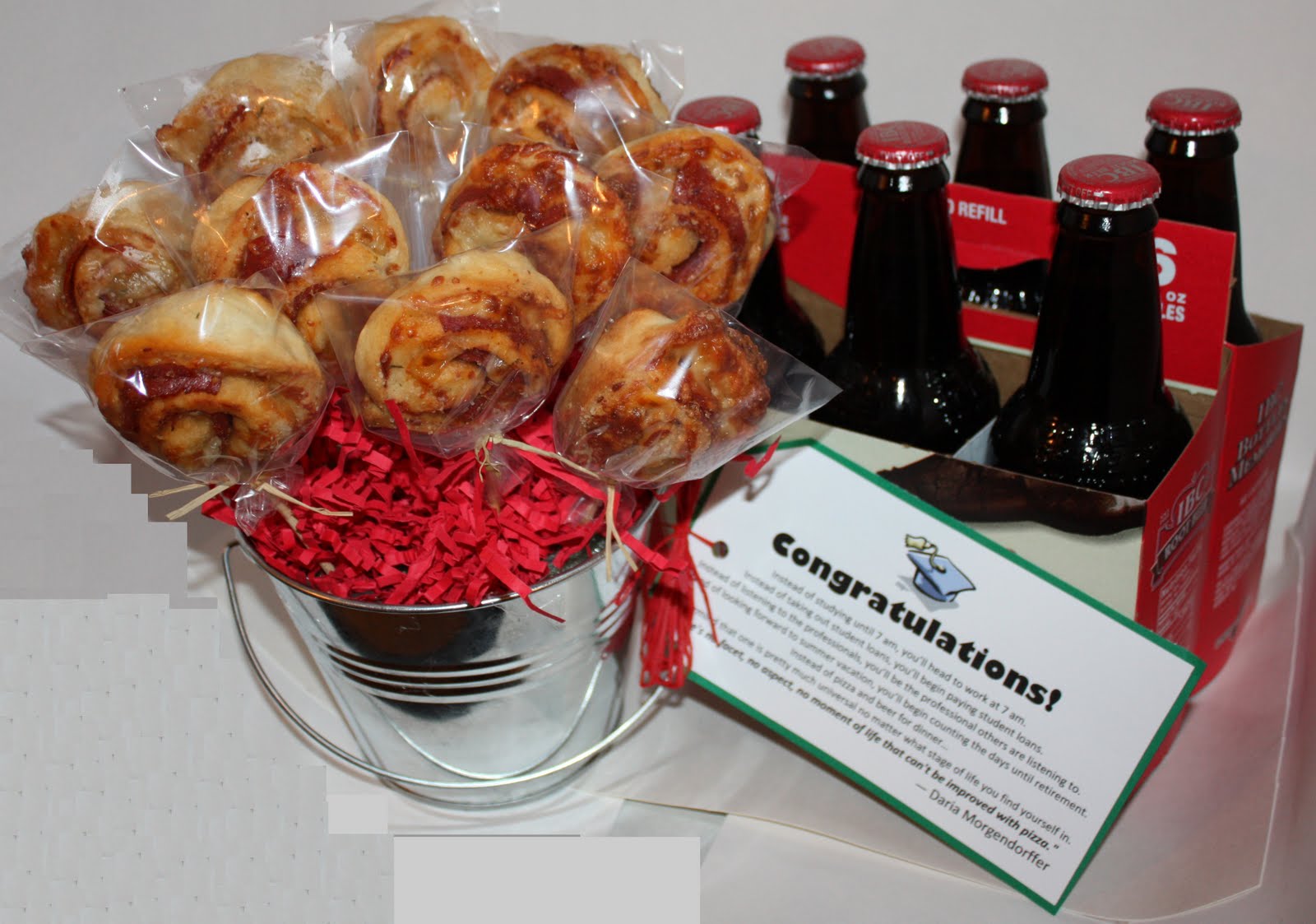 Christy Robbins: Graduation Gift: Pizza and (Root)Beer