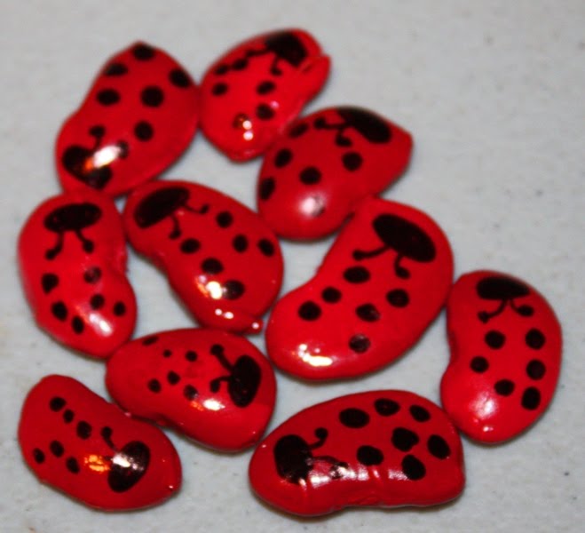 Christy Robbins: Ladybug Counting Beans