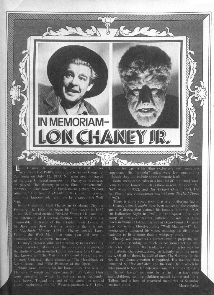 Classic Movie Monsters