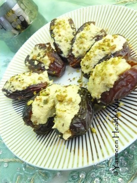Almond Stuffed Dates