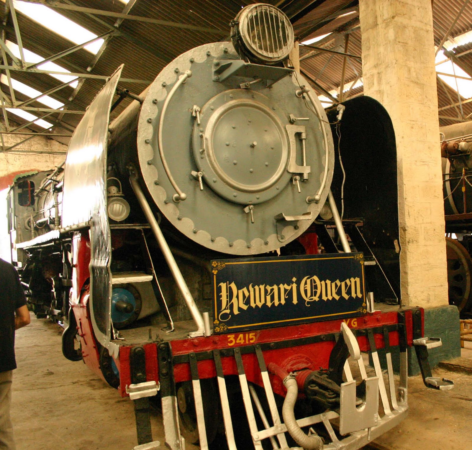 sparjiayla: Visit to Rewari Loco Shed