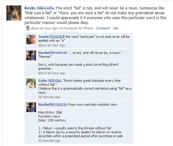 DRE FRESH T.V.: More Facebook Fails