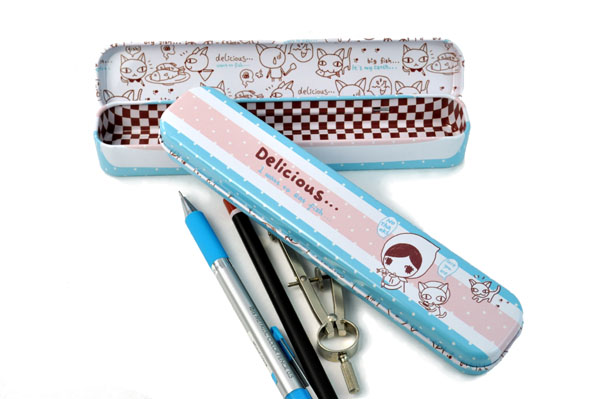 Cool Pencil Case: Tin Pencil Boxes
