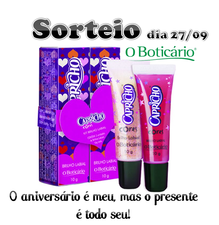 VaidadesS: Sorteio Gloss Capricho