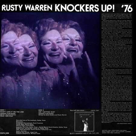 Classic Television Showbiz: An Interview with Rusty Warren (5/24/10)