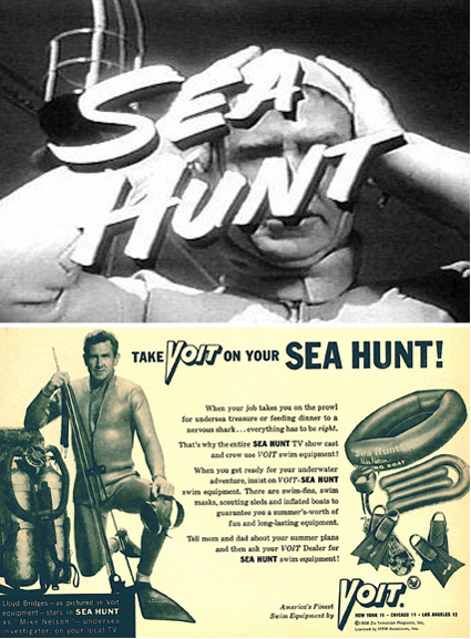 Classic Television Showbiz: Sea Hunt with special guest star Leonard ...