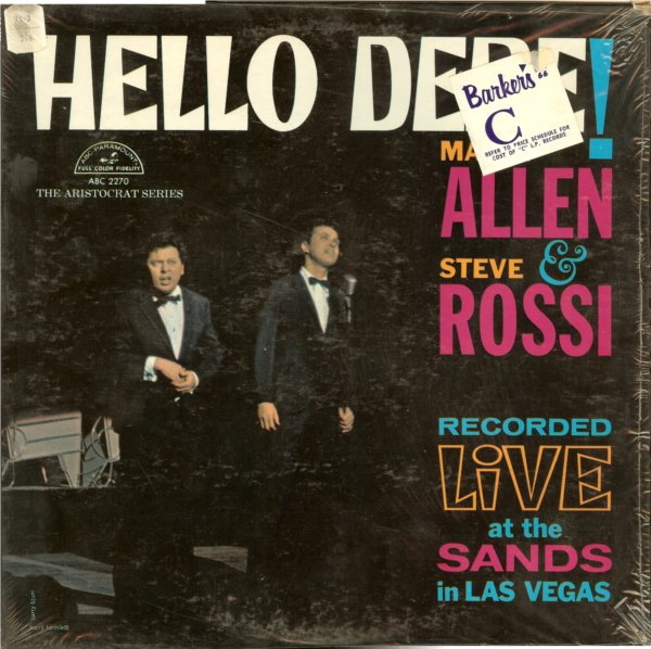 Classic Television Showbiz: An Interview with Steve Rossi - Part One