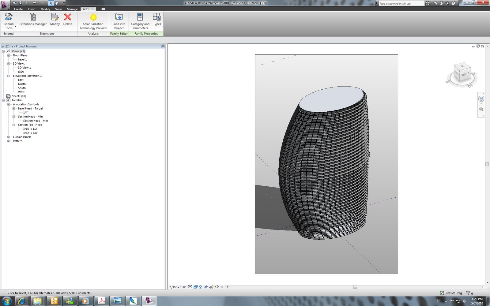 BIMable (Data-Driven Design): Parametric sun-shade installation based ...