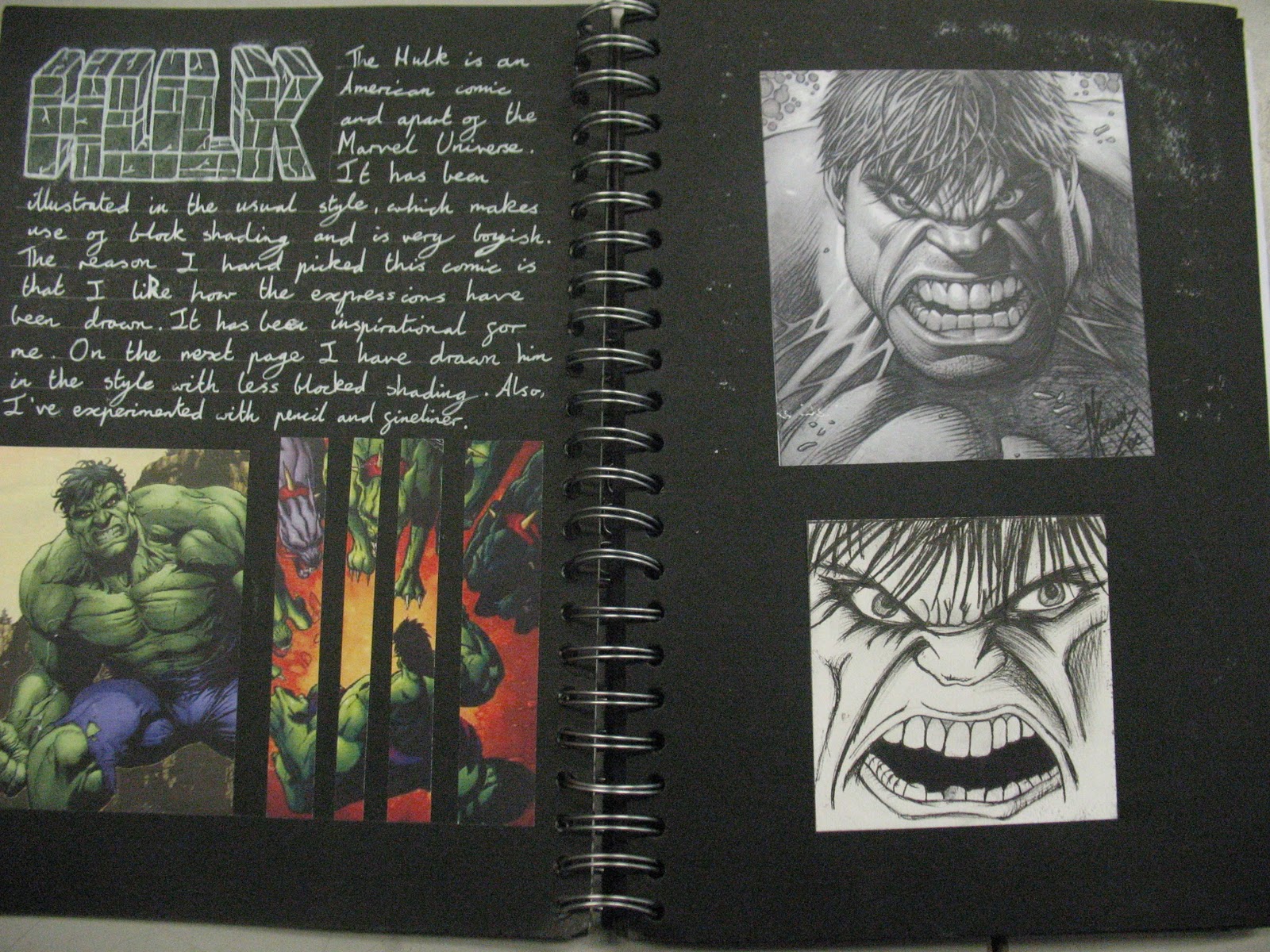 Online Portfolio: Comic Book Research