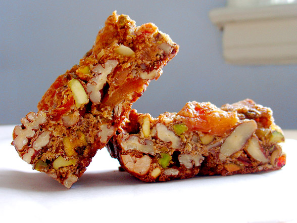 Chock-a-Block Fruit and Nut Bars