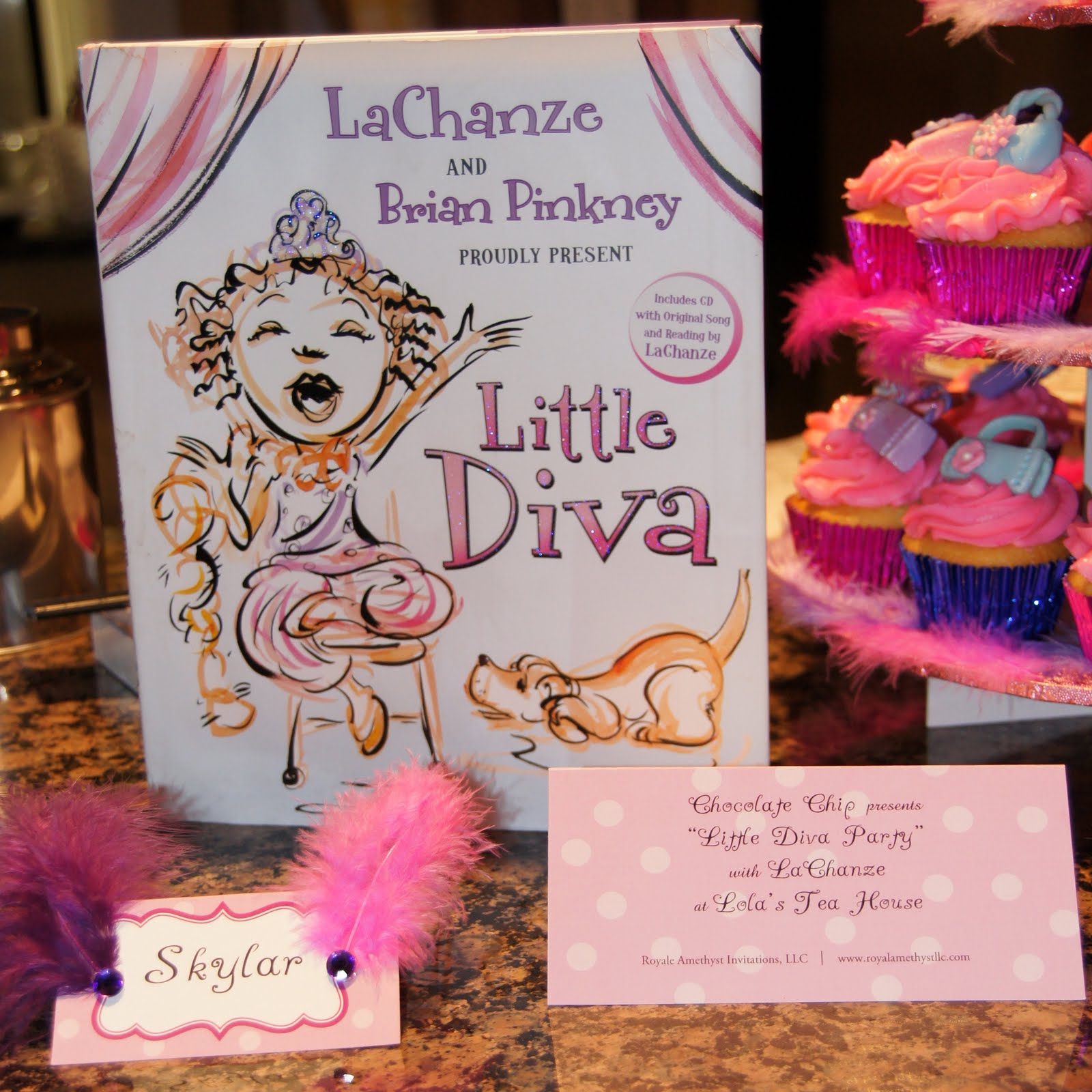 The Amethyst Corner: "Little Diva" Stationery
