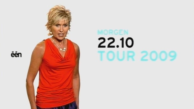 VRT één Omroepsters: VRT omroepster Andrea Croonenberghs samen met ...