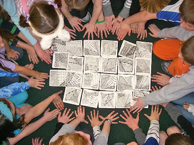 Zentangle: Zentangle in 2nd Grade