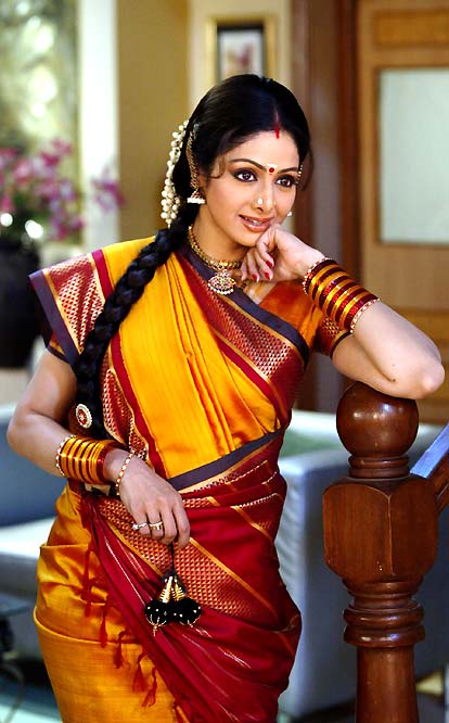 Sridevi: Sridevi in and as Malini Iyer (2004): Sridevi's first and only ...