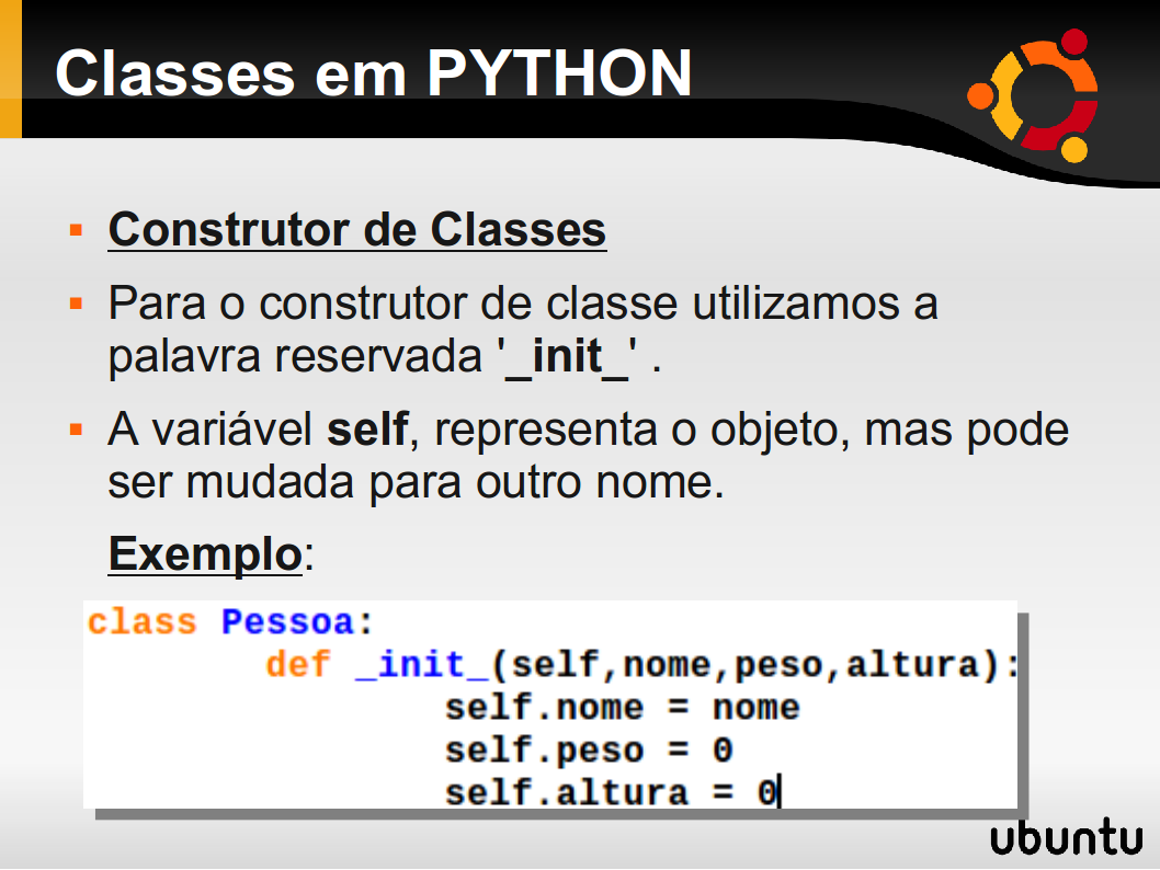 Blender Tutoriais: Classes em PYTHON Blender Tutoriais: Classes em PYTHON