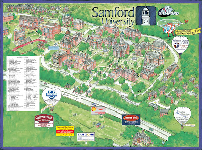 Garrison's Map Revisions: Samford University, 2008