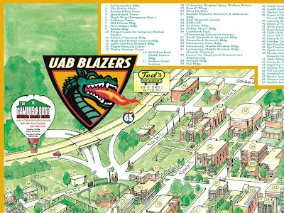 Garrison's Map Revisions: UAB, 2008