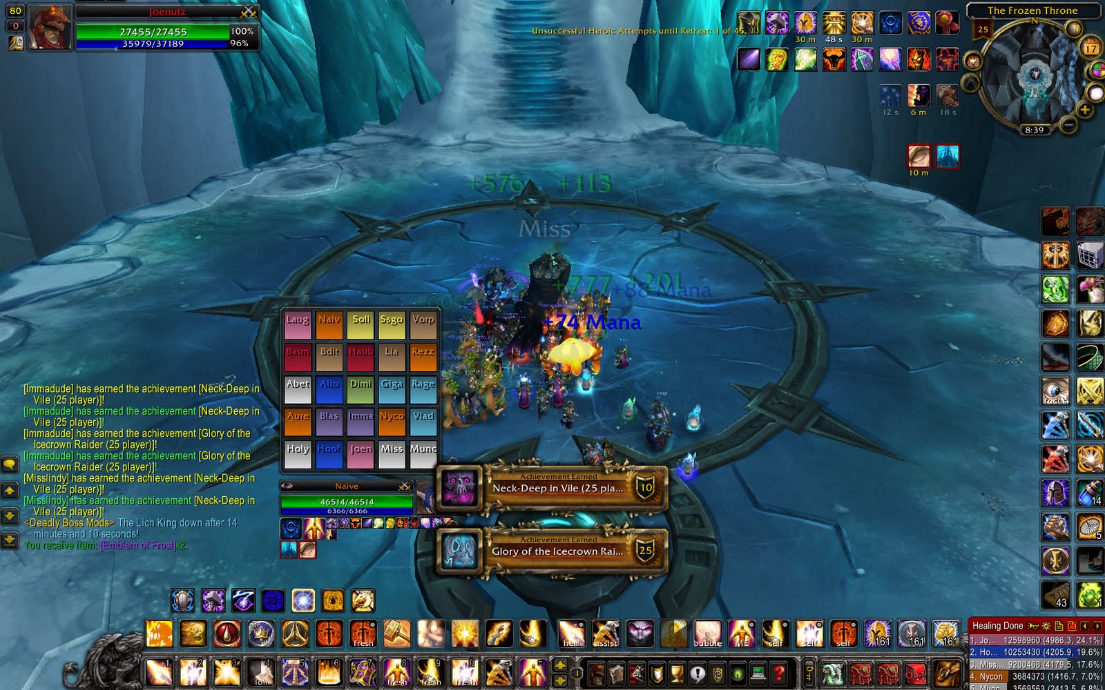 Divine Intervention: Glory of the Icecrown Raider 25