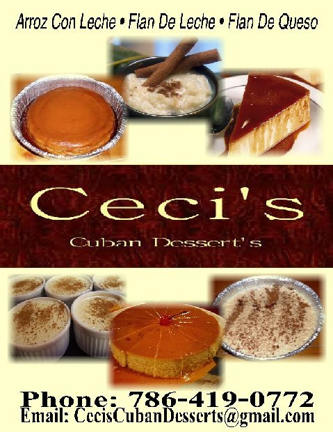 Sweet Home Hialeah: Ceci's Cuban Desserts
