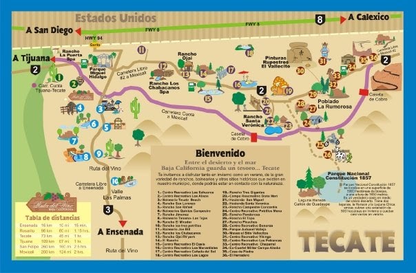 viajando con ivonne: TECATE, ROSARITO Y ENSENADA