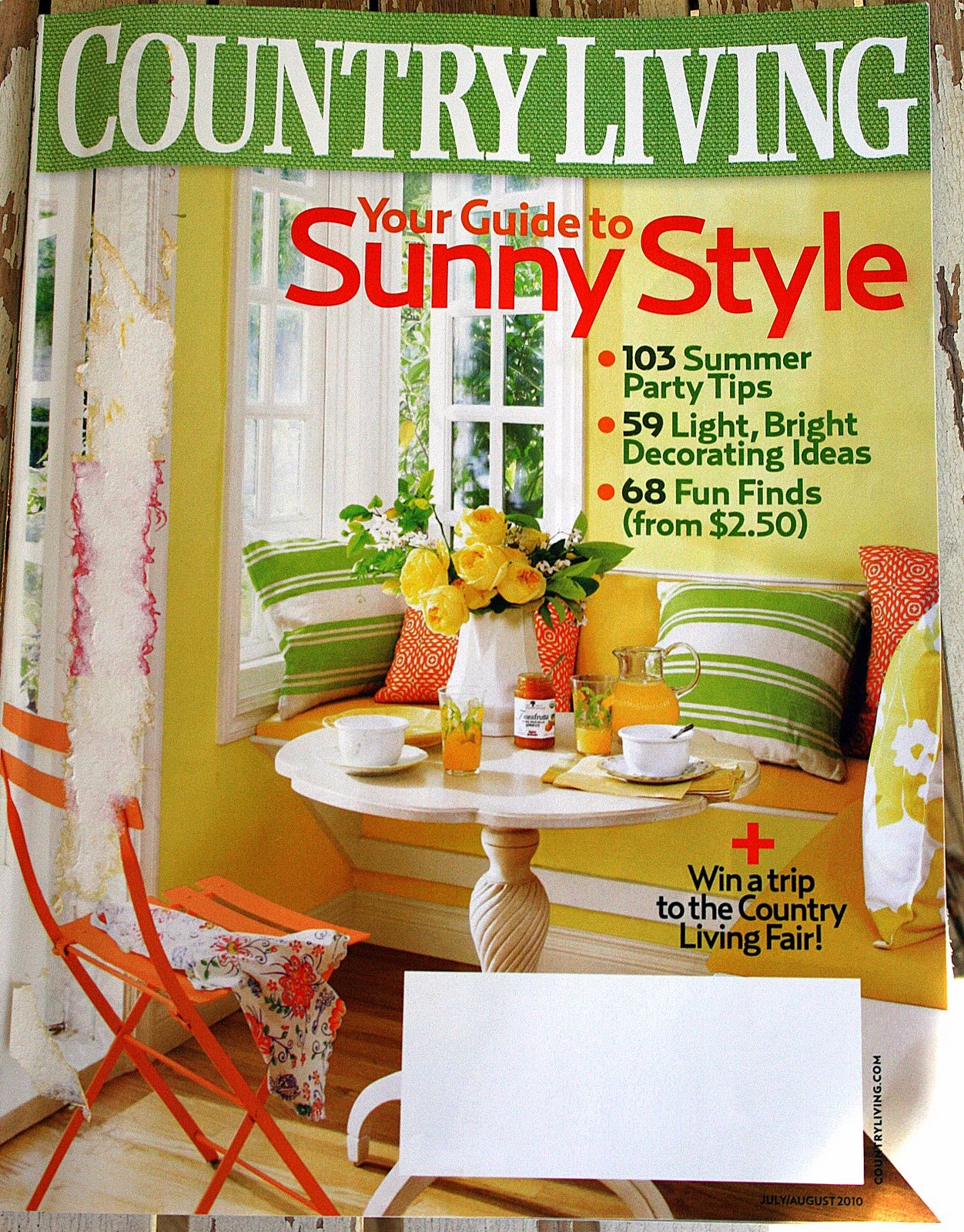 Old Centennial Farmhouse: Judging a Magazine by its Cover: COUNTRY Living??