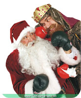 Soy Chilango... ¡¡¡Y Qué!!!: Santa Claus VS Los tres Reyes Magos
