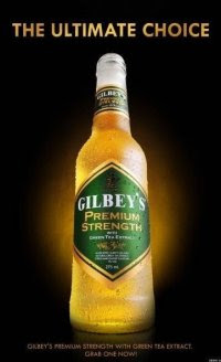 The Toad and Lager: How to make Gilbey's Premium Strength Batshit.